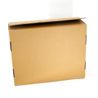 China Custom Logo Printed Hard Flat Pack Die Cut Folding Kraft Mailer Boxes For Shipping for sale