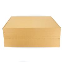 China Custom Logo Printed Hard Flat Pack Die Cut Folding Kraft Mailer Boxes For Shipping for sale