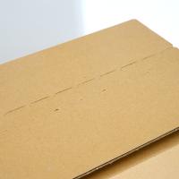 China Custom Logo Printed Hard Flat Pack Die Cut Folding Kraft Mailer Boxes For Shipping for sale