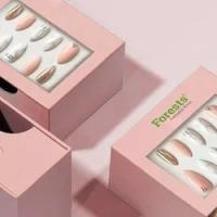 China False Press On Nail Packaging Rigid Boxes Custom Logo Cardboard Speciality Paper for sale