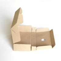 China Embossed Folding Corrugated Cardboard Jewelry Shipping Boxes Custom Logo Printed for sale