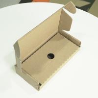 China Embossed Folding Corrugated Cardboard Jewelry Shipping Boxes Custom Logo Printed for sale