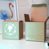 China Portable Corrugated Candle Packaging Boxes With Gold Silver Foil And Matt Lamination for sale