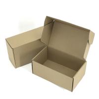 China Small Square Folding Cardboard Box For Shoes Clothing Shipping At Industry for sale