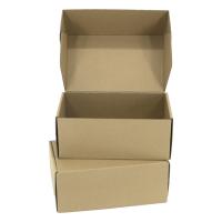 China Small Square Folding Cardboard Box For Shoes Clothing Shipping At Industry for sale