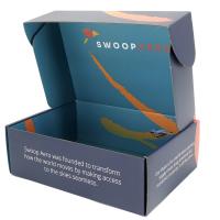 China Custom Logo Cardboard Carton Paper Empty Shoes Packaging Boxes For Small Businesses for sale