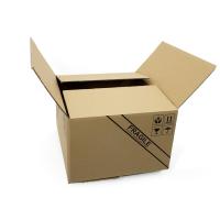 China Custom Logo Regular Slotted Carton Paper Shipper Corrugated Boxes For Business Shopping for sale