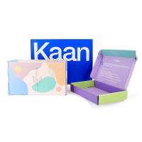 China Colorful Luxury White Corrugated Express Mailer Paper Packaging Box For Dress for sale