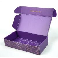 China Custom Size Rigid  Hair Extension Packaging Box With Logo Printing for sale