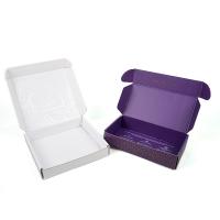 China Custom Size Rigid  Hair Extension Packaging Box With Logo Printing for sale