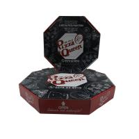 China Custom Logo Biodegradable Disposable Foldable Pizza Box Offset Printing for sale