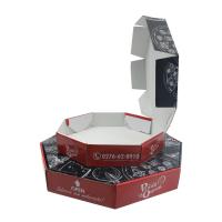 China Custom Logo Biodegradable Disposable Foldable Pizza Box Offset Printing for sale