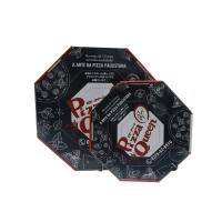 China Custom Logo Biodegradable Disposable Foldable Pizza Box Offset Printing for sale