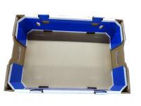 China Custom CMYK Printing Corrugated Paper Box Vegetables Fruit Packaging Box For Banana for sale