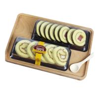 China Varnishing Coated Paper Ivory Board Disposable Picnic Box For Donuts for sale