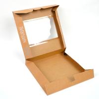 China Outdoor Kitchen Kraft Paper Plate Camping Picnic Snack Box With Self Erecting Feature for sale