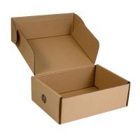 China Recycled Custom Logo Cardboard Folding Boxes Embossing Shipping Shoe Paper Box for sale