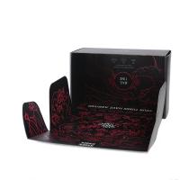 China Colorful Printing Pile Up Box For Catering Custom Logo Offset Printing Inside Outside for sale