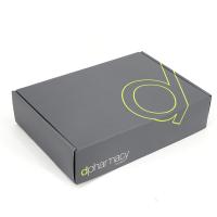 China 10x5x5 Corrugated Cardboard Folding Boxes Shipping Packaging With Logo Customized Order for sale