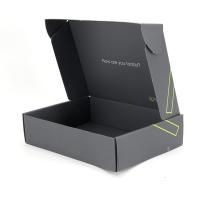 China 10x5x5 Corrugated Cardboard Folding Boxes Shipping Packaging With Logo Customized Order for sale