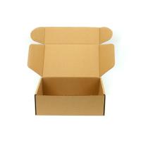 China Small Cardboard Corrugated Folding Garment Packaging Box ISO 9001 / 14001 Certified for sale