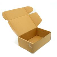 China Small Cardboard Corrugated Folding Garment Packaging Box ISO 9001 / 14001 Certified for sale