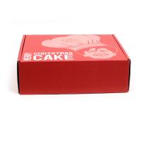 China Food Grade Customized Empty Cardboard Cup Cake Boxes Paperboard Packing Material for sale