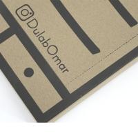 China Custom Size Rigid Box Packaging Personalized Recycled Kraft Paper Book Shape Photo Box for sale