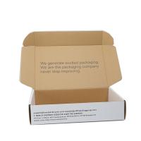 China 6 Pack Rigid Cardboard Beer Boxes Kraft Corrugated Foldable Box Packaging for sale