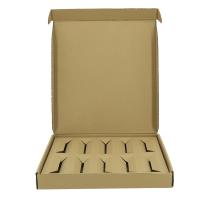 China Small Perfume Bottle Rigid Box Packaging Compartment Book Shape Kraft Paper Gift Box for sale