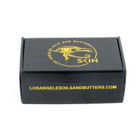 China Custom Logo Cardboard Rigid Boxes Rose Gold Black For Men'S Birthday Gift Set for sale