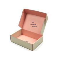 China Customized Folding Corrugated Cardboard Box Industrial Shoes Clothing Varnishing for sale