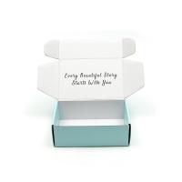 China Recycled Corrugated Packaging Paper Box Full Color Printing For Shoes Clothing for sale