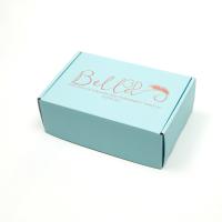 China Recycled Corrugated Packaging Paper Box Full Color Printing For Shoes Clothing for sale