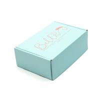 China Recycled Corrugated Packaging Paper Box Full Color Printing For Shoes Clothing for sale