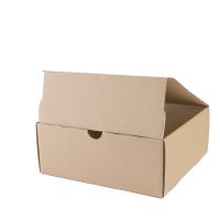 China Moisture Proof Clothing Packaging Recycled Folding Kraft Paper Box With Custom Logo for sale