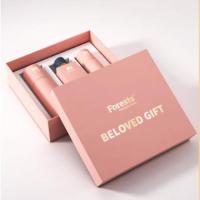 China Rigid Custom Cardboard Paper Makeup Box For Skincare Cosmetics False Nail Packaging for sale
