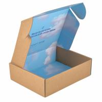 China Corrugated Board Clothing Mailer Boxes Custom Folding Airplane Paper Packaging Box for sale