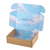 China Corrugated Board Clothing Mailer Boxes Custom Folding Airplane Paper Packaging Box for sale
