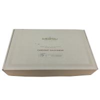 China Custom Cardboard Beer Boxes Corrugated Paper Box For Wine Beer Carrier for sale
