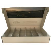 China Custom Cardboard Beer Boxes Corrugated Paper Box For Wine Beer Carrier for sale