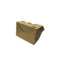 China Flexo Printing Custom Corrugated Paper Box For Wine Beer Bottle Carrier BSCI Approved for sale