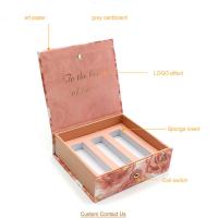 China Cosmetic Perfume Bottle Rigid Boxes Custom Logo Packaging Material for sale