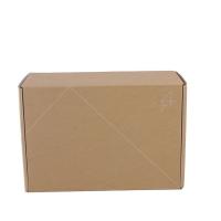 China Customized Shape Flat Paper Clothing Shipping Box Recyclable For Clothes Packaging for sale