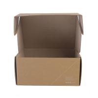 China Customized Shape Flat Paper Clothing Shipping Box Recyclable For Clothes Packaging for sale