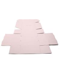 China Customized White Flip Top Flat Pack Folding Printing Paperboard Boxes With Lid for sale