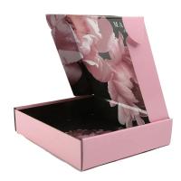 China BSCI Certified Custom Color Printing Apparel Dress Paper Packaging Box For Mass Production for sale