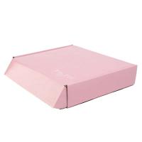 China BSCI Certified Custom Color Printing Apparel Dress Paper Packaging Box For Mass Production for sale