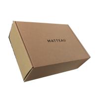 China Corrugated Color Printing Jean Jacket Shipping Boxes Packging Material For BSCI Packaging for sale