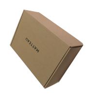 China Corrugated Color Printing Jean Jacket Shipping Boxes Packging Material For BSCI Packaging for sale